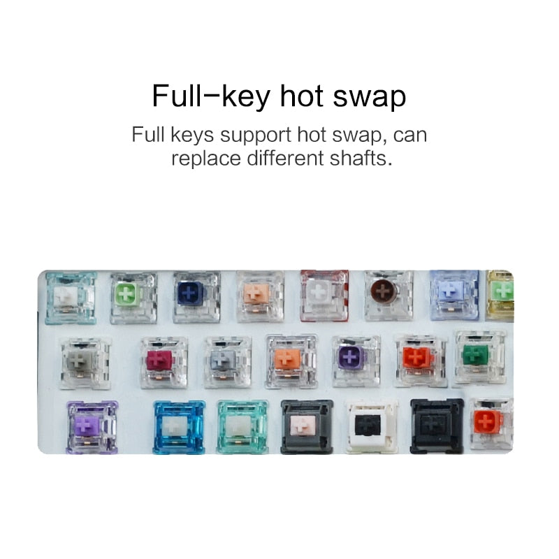 FL·ESPORTS FL680 Three-Mode Mechanical Keyboard – Epodot.com