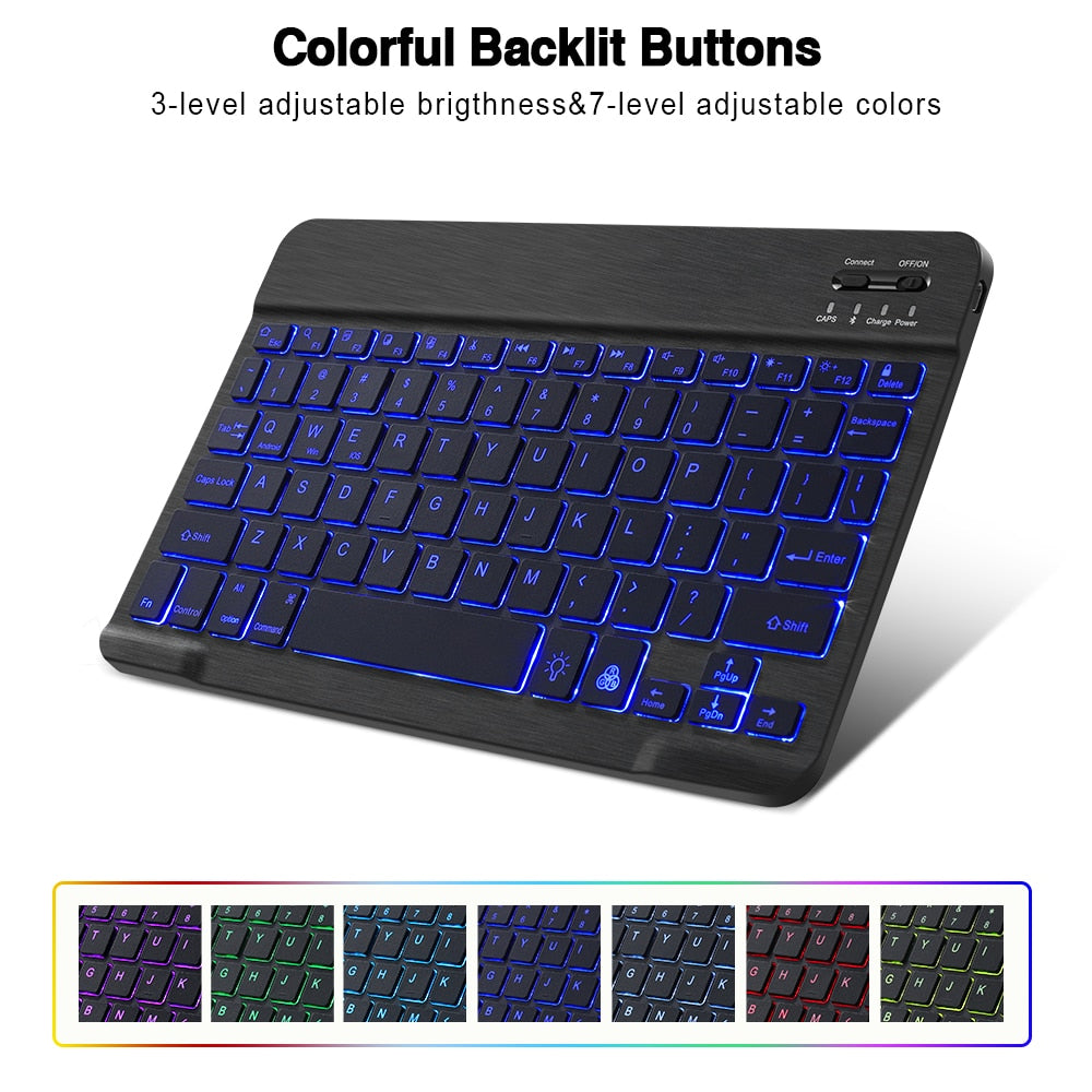 Wireless RGB Bluetooth Keyboard – Epodot.com