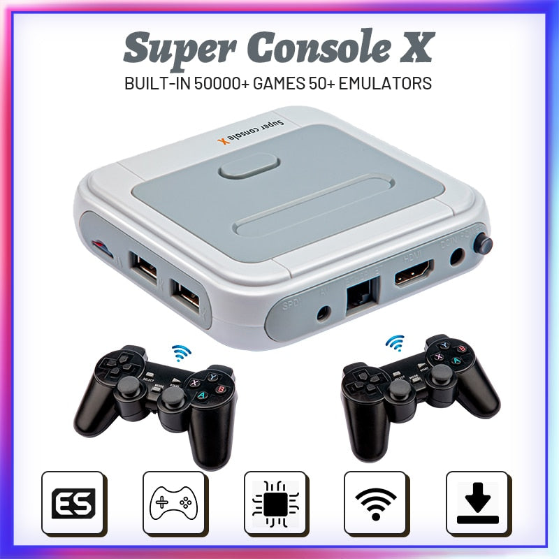 Super Console X Built-in 50000+ Games 50+ Emulators – Epodot.com